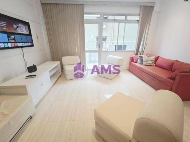 Venda Apartamento 2 dormitórios Vista lateral do Mar Gonzaga Santos