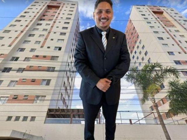 Apt 2 Qts 1 Suíte QR 120 Samambaia Sul Villagio Tangará Vista Livre, Vaga Coberta a 300m Metrô