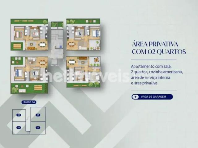 Venda Apartamento 2 quartos Boa Esperança Santa Luzia