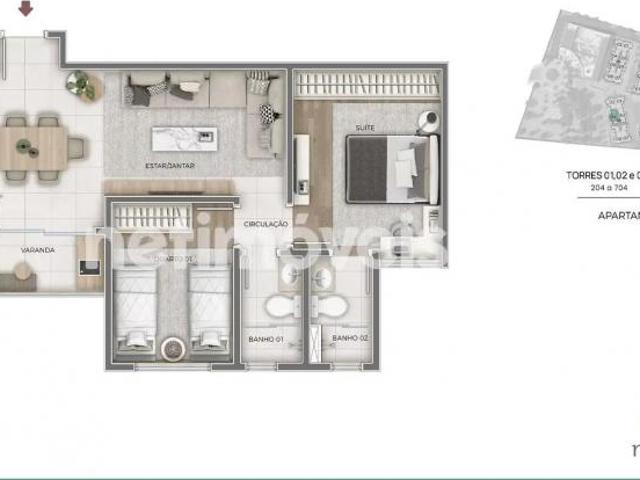 Venda Apartamento 2 quartos Ouro Preto Belo Horizonte