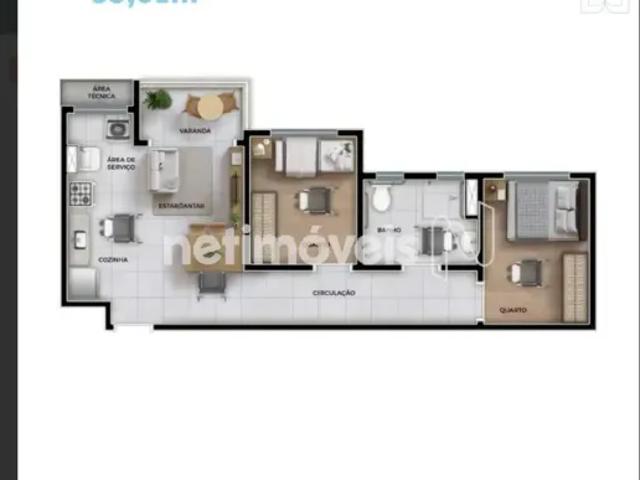 Venda Apartamento 2 quartos Serrano Belo Horizonte