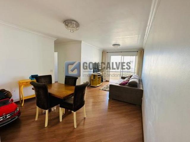 Venda: Apartamento 3 Dormitórios com 1 Suíte na Vila Assunção, Santo André – 93 m², 2 Vagas, R$745.0