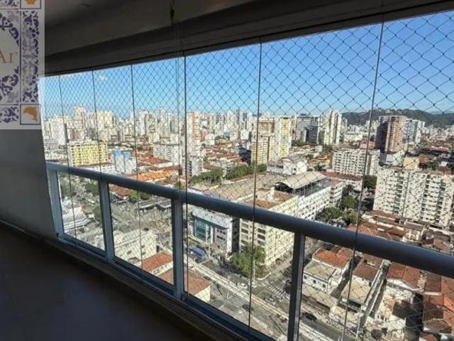 Venda Apartamento Boqueirão Santos SP mAr dOce lAr condomínio com varanda gourmet, lazer completo