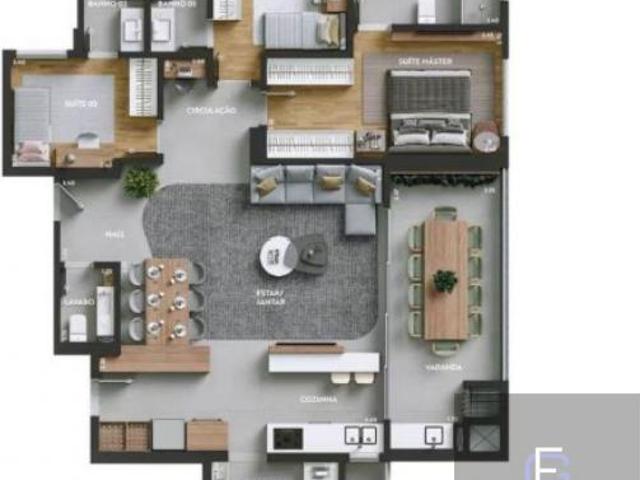 VENDA | Apartamento, com 3 dormitórios em Zona 01, Maringá