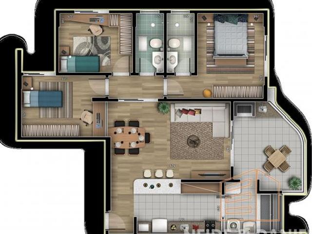 VENDA | Apartamento, com 3 dormitórios em Zona 7, Maringá
