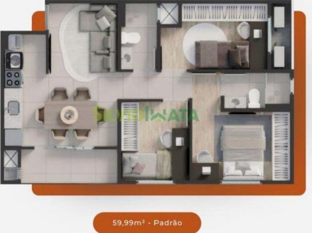 VENDA | Apartamento, com 3 dormitórios em Jardim Guaporé, Maringá