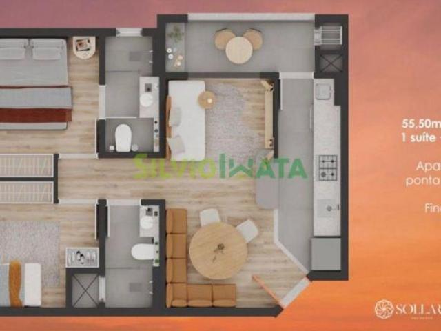 VENDA | Apartamento, com 2 dormitórios em Zona 07, Maringá
