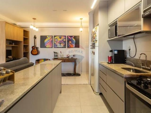 Venda Apartamento frente para rua no Green Mond com 88m², 01 suíte, 02 dormitórios na Vila Leopoldin