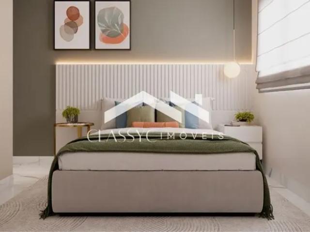 Apartamento com suite e ar condicionado em Jardim Finotti