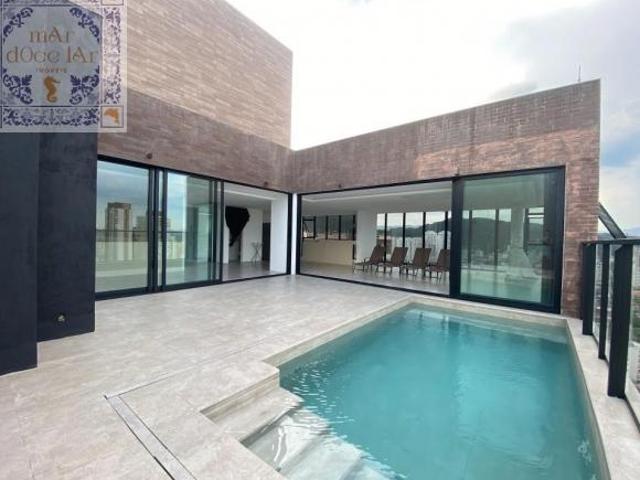 Venda Apartamento Jose Menino Santos SP mAr dOce lAr Cobertura com Vista Mar Deslumbrante, Luxo e