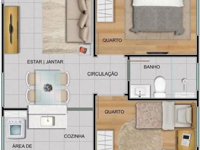 Venda apartamento pronto para mudar, Minha Casas Minha Vida, 2 dorms, Jd. Santa Inês III, São Jose
