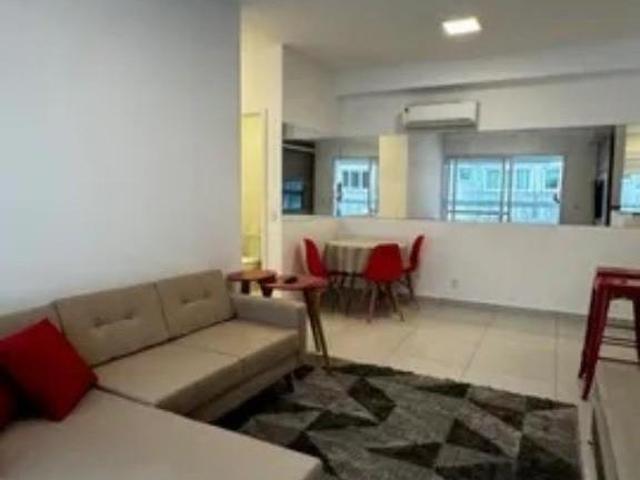 Venda Apartamento Santos SP mAr dOce lAr com sacada gourmet, mobiliado, localização privilegiada