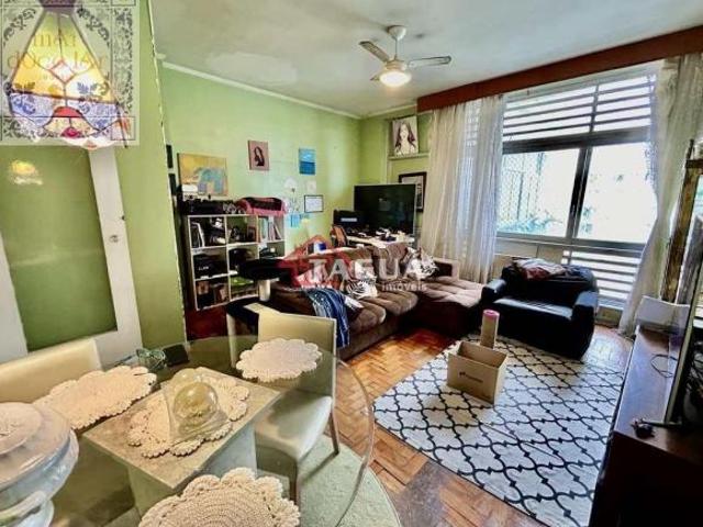 Venda Apartamento Santos SP mAr dOce lAr de 2 dormitórios, na Orla, com lazer completo, no Verde M