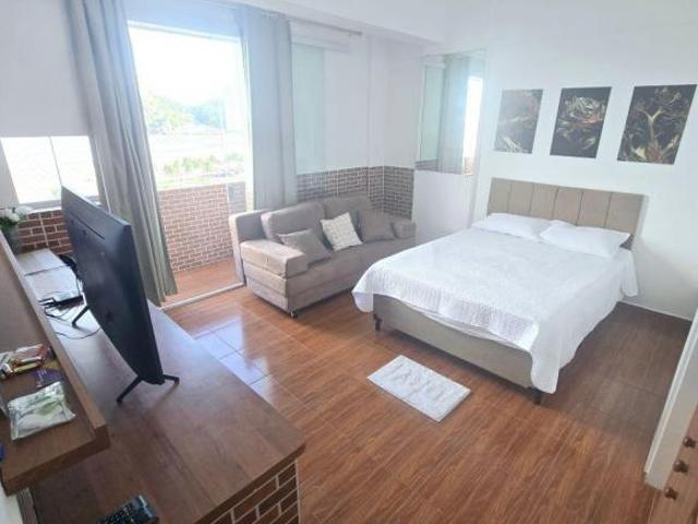 Venda Apartamento Sala Living vista total do mar Itararé São Vicente