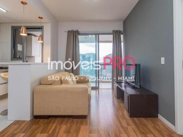 Venda Apartamento studio mobiliado com 55m² e 01 vaga na Henri Dunant Santo Amaro