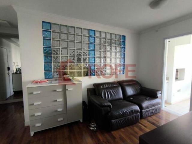 Venda apto no Brooklin, 66m², 2 dorms 1 suíte, varanda com churrasqueira, 1 vaga