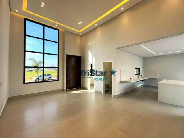 #VENDA CA0513 CASA TÉRREA EM CONDOMINIO CLUBE AS MARGENS DO PQ. ECOLOGICO AT. 300m² AC. 192