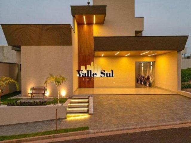 Venda Casa Térrea, Alto Padrão, 3 suítes, Automatizada Condomínio Village Provence Zona Sul Sã