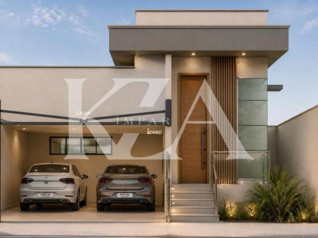 VENDA Casa TÉRREA Residencial Tosi entrega prevista para Setembro/26 com piscina 3 dorm, sendo