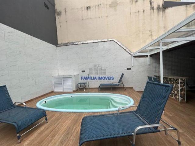 Venda casa 4 suítes quintal piscina 2 vagas Campo Grande Santos/SP