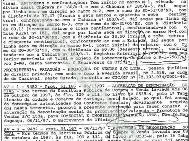 VENDA | Chácara, com 2 dormitórios em Centro, Mandaguaçu