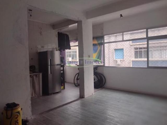 Venda de apartamento 1 Dormitório na Quadra da Praia da Aparecida | Vista para o Mar | Vaga Demarcad