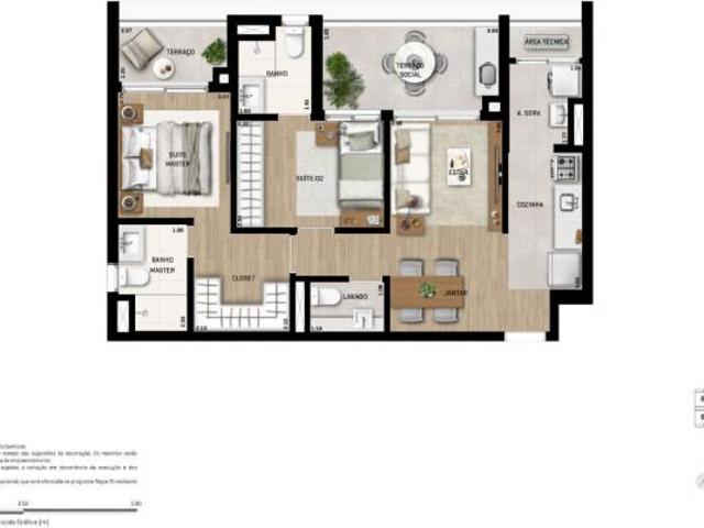 Venda de apartamento 2 dormitórios Higienópolis São Paulo SP