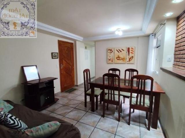 Venda de apartamento mobiliado mAr dOce lAr a 1 quadra da Praia na Pompéia em Santos / SP