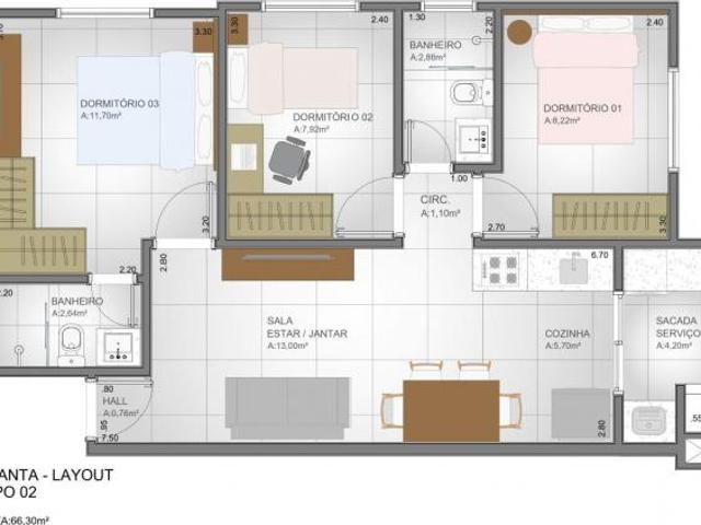 Venda de apartamentos em Pré Lançamento no Centro de Pinhais