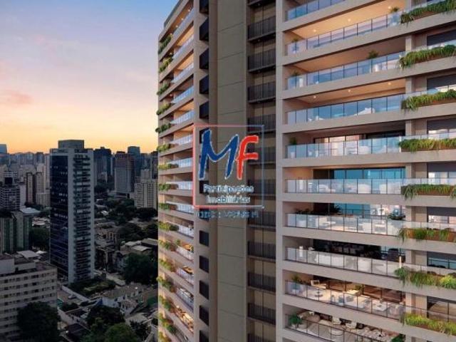 Venda de apto Brooklin Paulista, 4 suítes, sala, cozinha, dep. emp terraço, depósito, 262 m² a