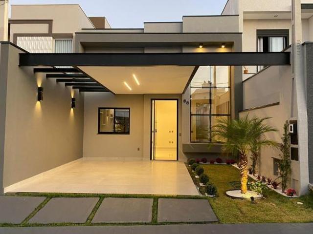 Venda de Casa em Condomínio com 3 quartos e 2 vagas em Indaiatuba SP, Jardins do Império 125m². Ve