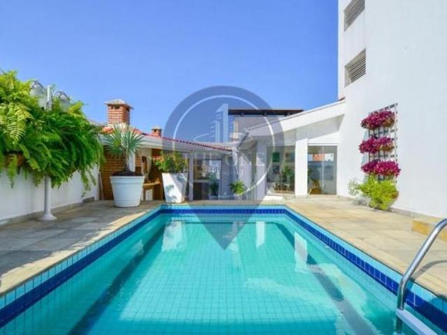 Venda de Cobertura de Luxo no Brooklin Paulista, São Paulo 3 Quartos, 3 Suítes, 2 Salas, 4 Banheir