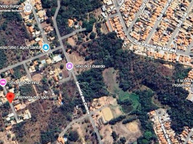 VENDA DE LOTE RESIDENCIAL DE 1000 m2 EM LAGOA SANTA