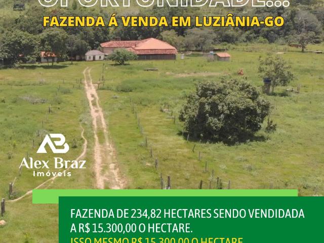 Venda Fazenda Área Rural de Luziânia, Luziânia GO #144