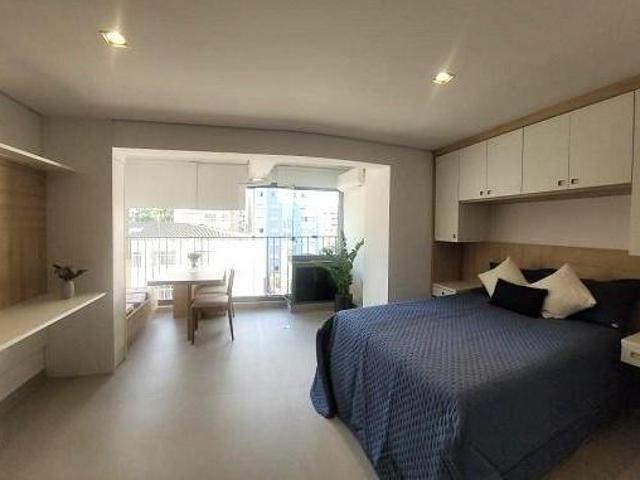 VENDA PINHEIROS APTO TIPO ESTÚDIO 30M2 Á.Ú MOBILIADO LAZER ÓTIMO LOCAL!