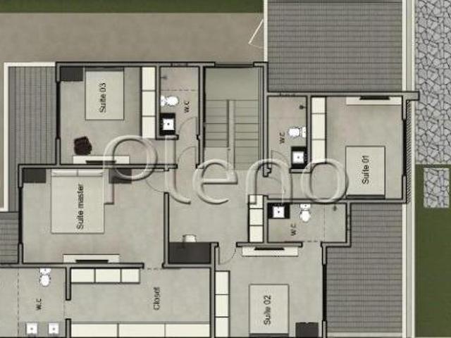 Venda | Sobrado com 307,86 m², 4 dormitório s, 4 vaga s. Parque Brasil 500, Paulínia