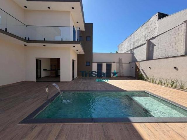 #VENDACA0774 SOBRADO ALTO PADRÃO COM 3 SUITES TODOS COM CLOSET, PISCINA E ÁREA GURMET AT.350m²