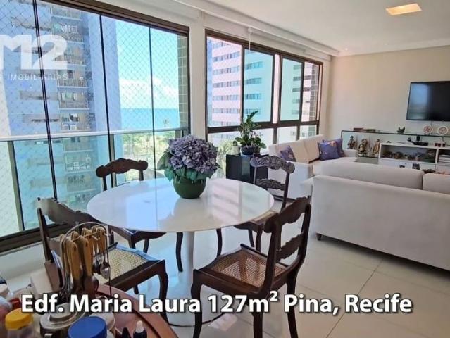 vendas Apartamento de luxo de 127 m2, Rua Capitão Rebelinho, Pina, Recife, Pernambuco