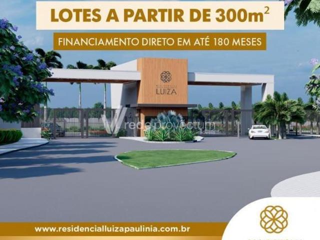 Vende Terreno Condomínio Luíza Paulínia R$580.000,00 300m²