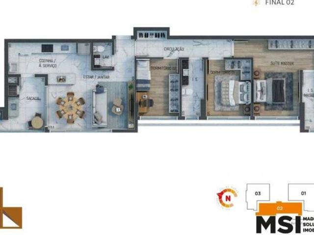 VENDE APARTAMENTO 3 QUARTOS COM SUÍTE | BAIRRO ÁGUA VERDE