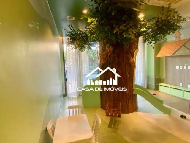 Vende apartamento com 3 dormitórios, sendo 1 suíte, mobiliado, com elevador privativo, churrasqueira