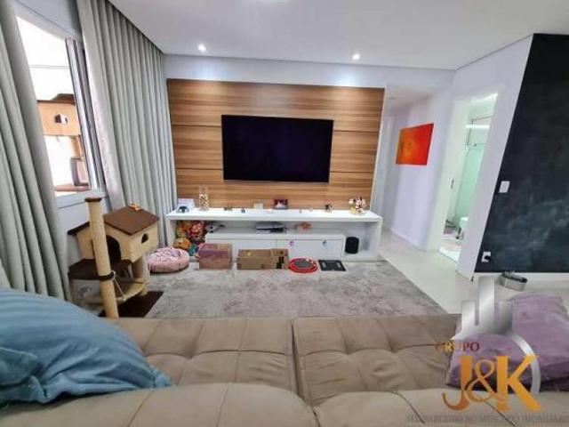 Vende apartamento de 86m2 com ampla sacada gourmet, vista livre para o pôr do so