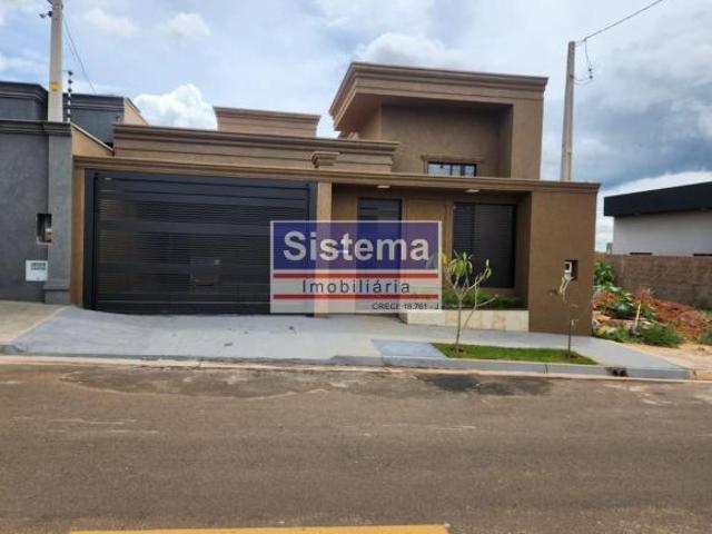 Vende casa NOVA 3 domitórios SetSul2 São José do Rio Preto/SP