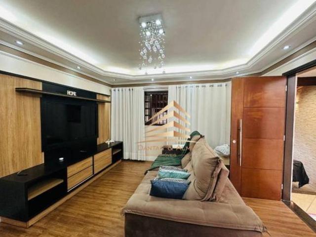 Vende excelente sobrado com porteira fechada no Jardim Santa Clara, com 198m² com Sistema solar com