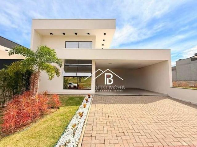 VENDE OU ALUGA CASA NO RESIDENCIAL MILANO NA CIDADE DE INDAIATUBA COM 3 SUITES TODA PLANEJADA COM