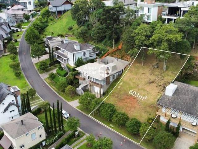Vende se terreno prox ao centro de Gramado 603m² Valor R$ 1.309.098,12