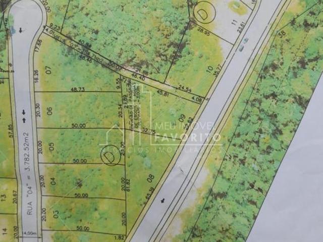 Vende se terreno, 1000m, Res. Santa Esemralda, Caxambu, R 580.000,00