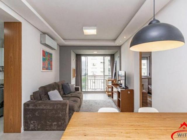 Vende se apartamento com 2 quartos 1 suíte, 62m² e 1 vaga – Passo da Areia