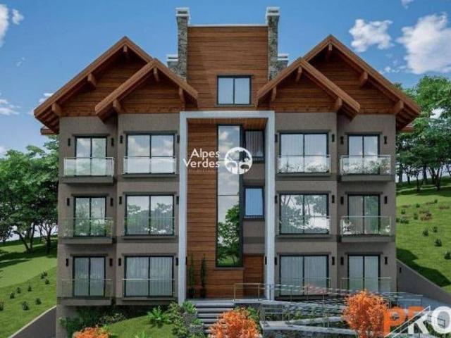 Vende se Apartamento em Gramado, Dutra, com 2 quartos