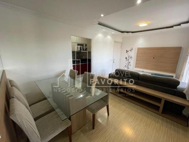 Vende se apartamento Mobiliado 3 dormitórios com 72m. Condomínio Fatto